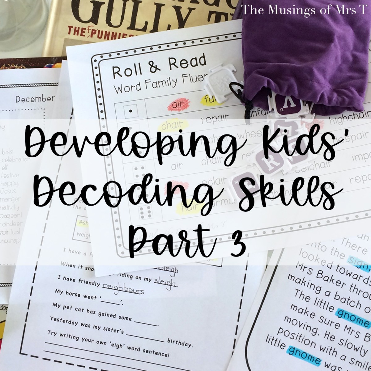 Even More Activities to Help Kids with Decoding and Blending Skills ...