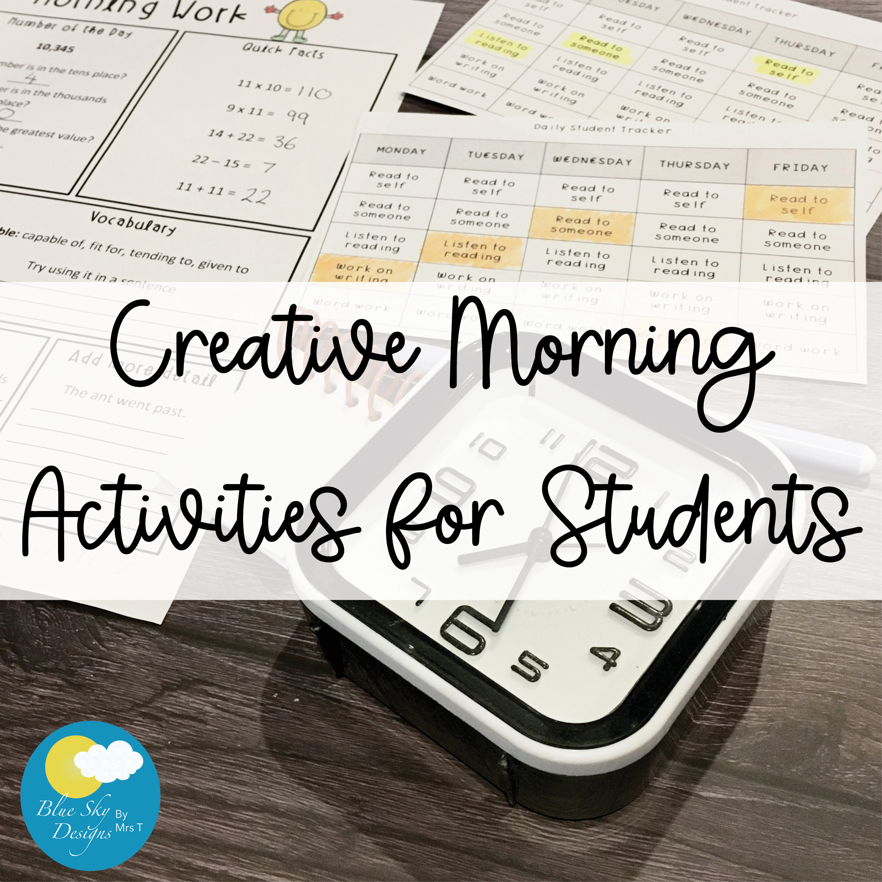Morning Activities for Students – 5 Creative Ideas for Your Classroom ...