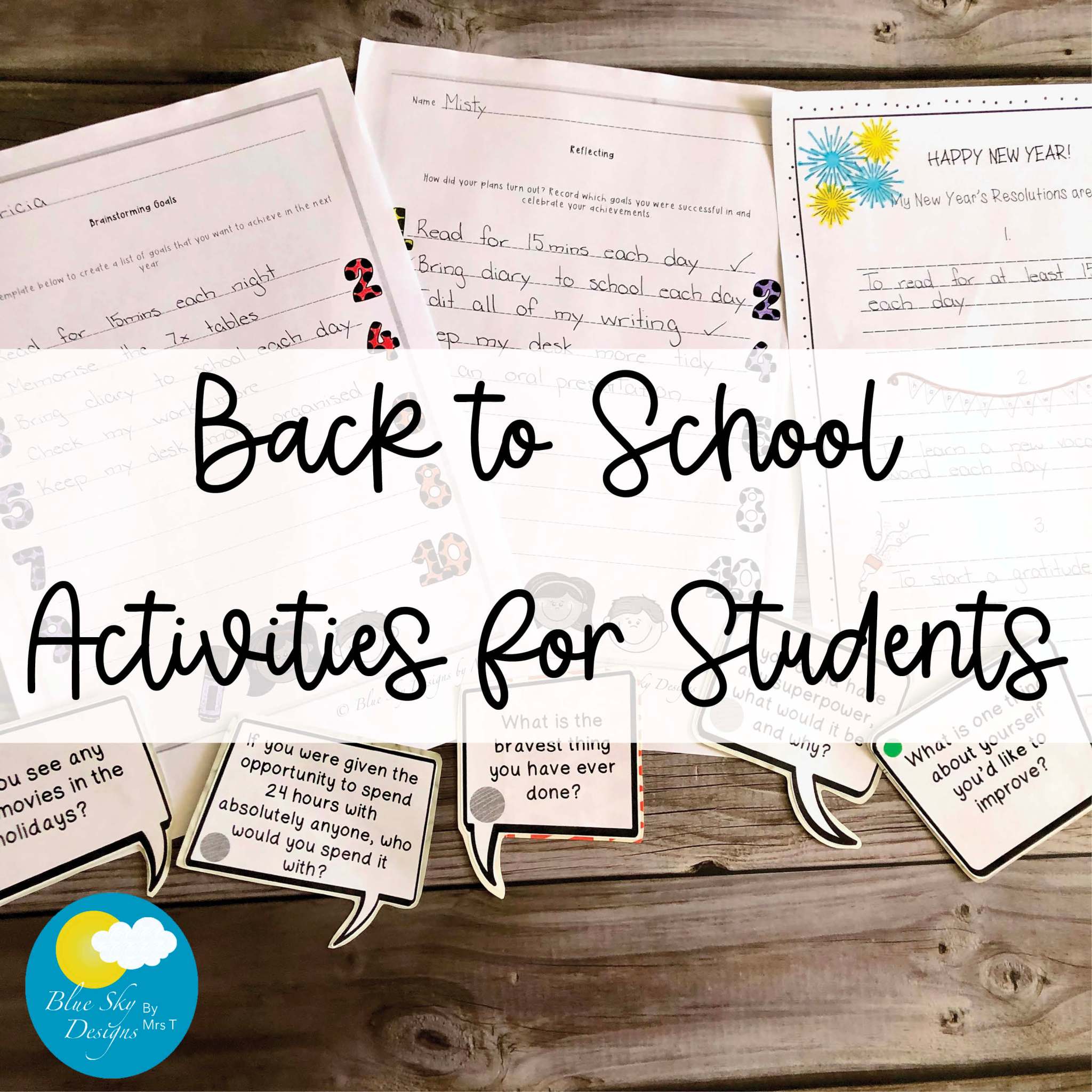 7 Back to School Activities to Do with Your Students After the Break ...